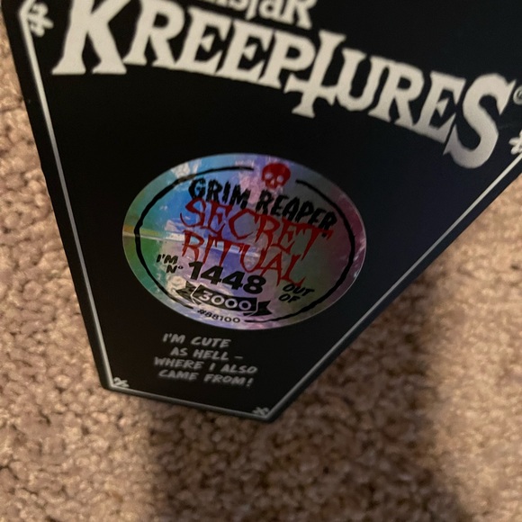 Killstar | Other | Limited Release Kreeptures Grim Reaper Secret Ritual ...